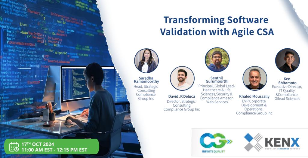 Transforming Software Validation with Agile CSA Transforming Software Validation with Agile CSA